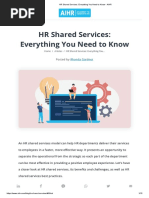 HR Shared Services Definitive Guide With Examples (21 Pages, 2024 ...