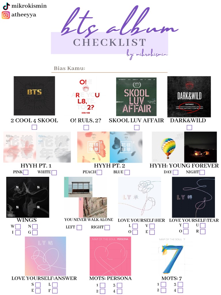 Kumpulan Album BTS | PDF