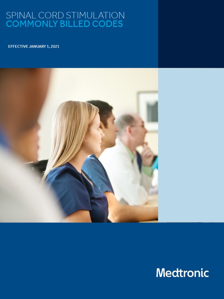 Commonly Billed Codes: Spinal Cord Stimulation | PDF | Medicare (United ...