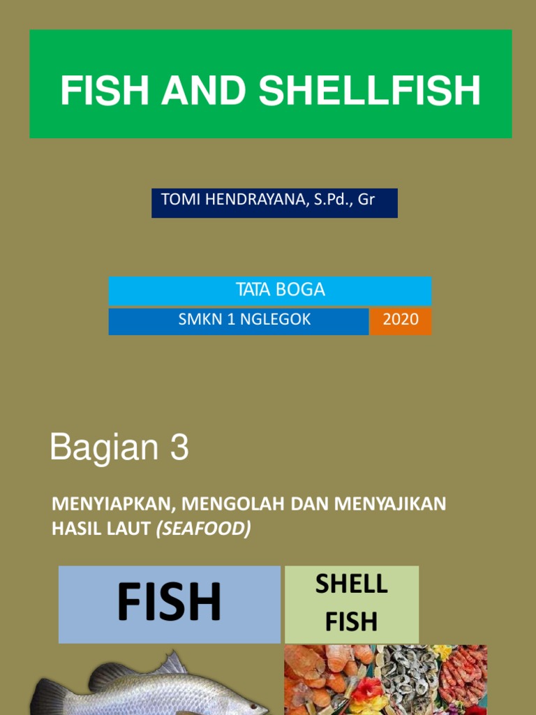 PBM Fish and Shellfish | PDF