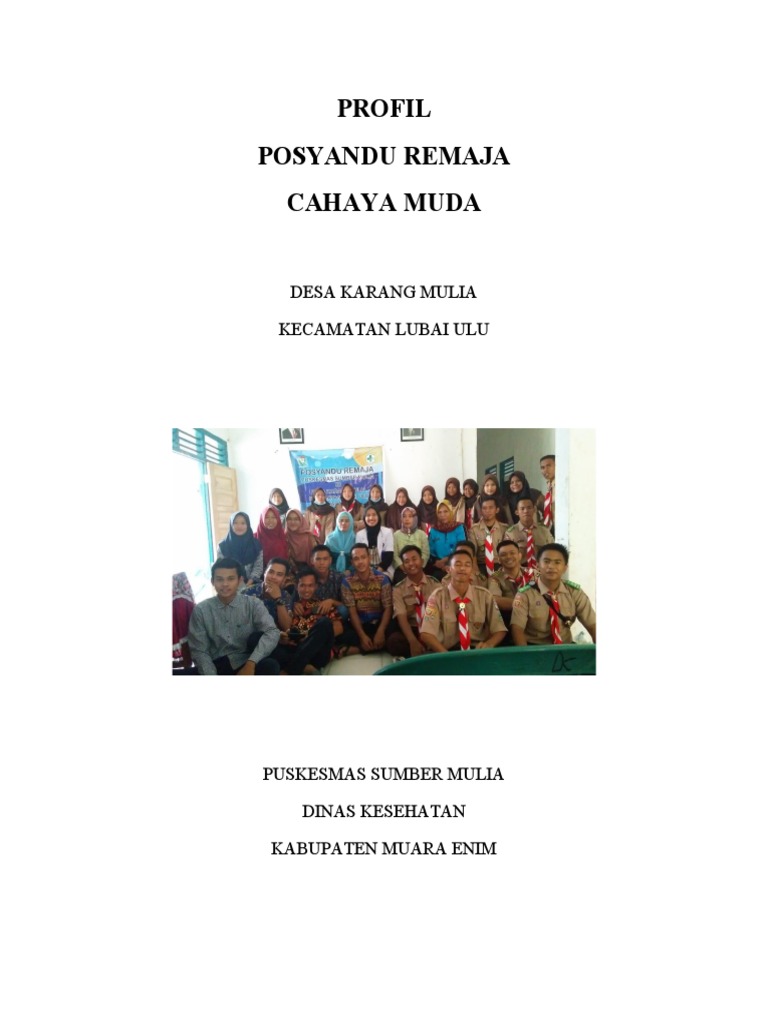 Posyandu Remaja: Akses Kesehatan | PDF