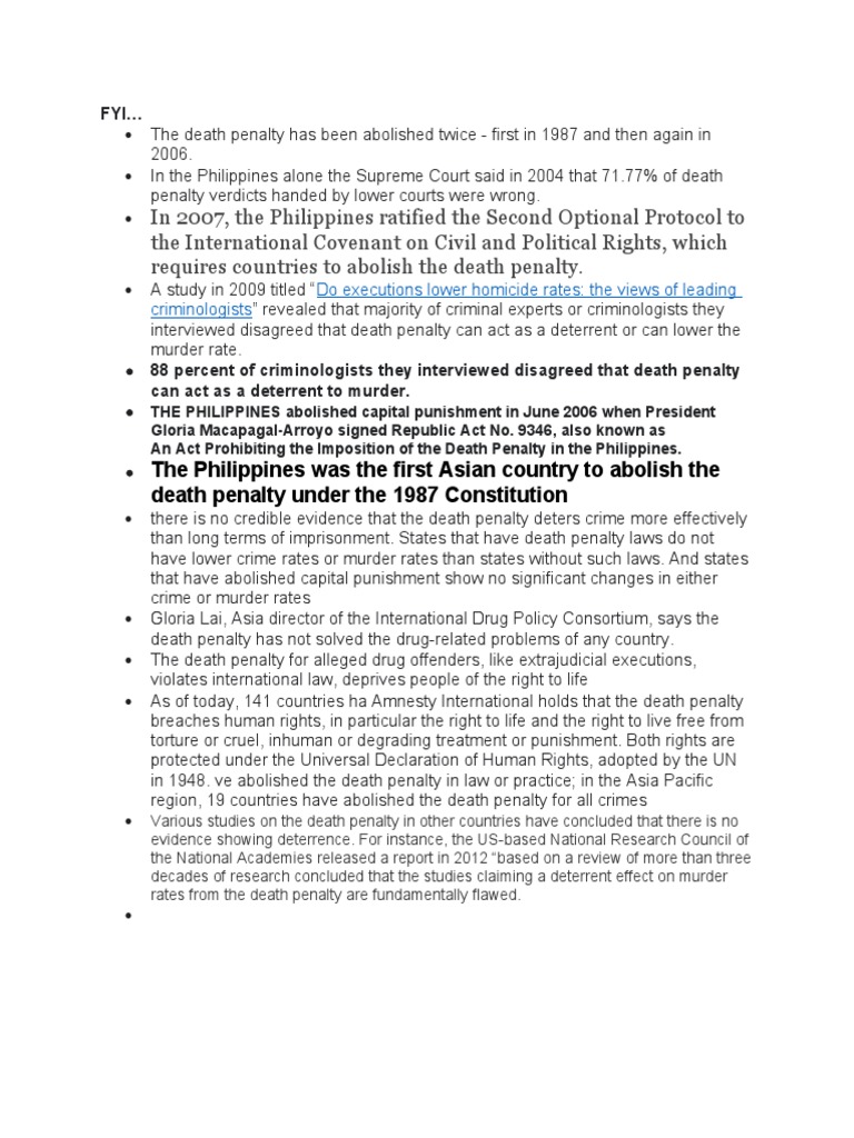 Death Penalty | PDF | Capital Punishment | Ethical Principles