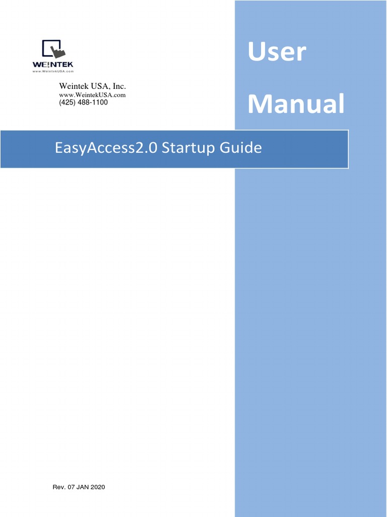 Manual: Easyaccess2.0 Startup Guide | PDF | File Transfer Protocol ...