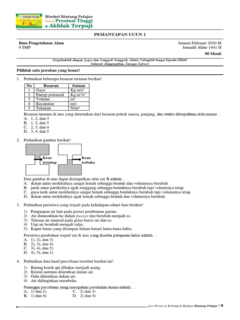 Ucun 1 SMP Ipa 2020 | PDF