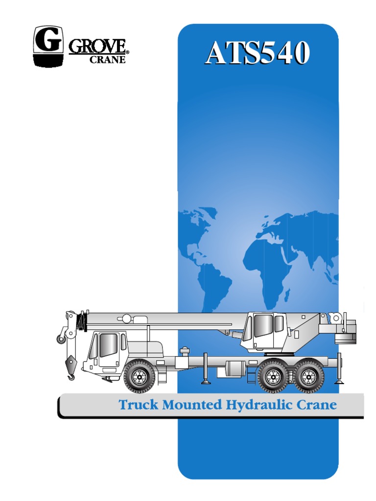 Grove ATS540 Spec | PDF | Hundredweight | Truck