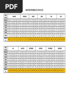 Kalender KB 3 Bulan | PDF