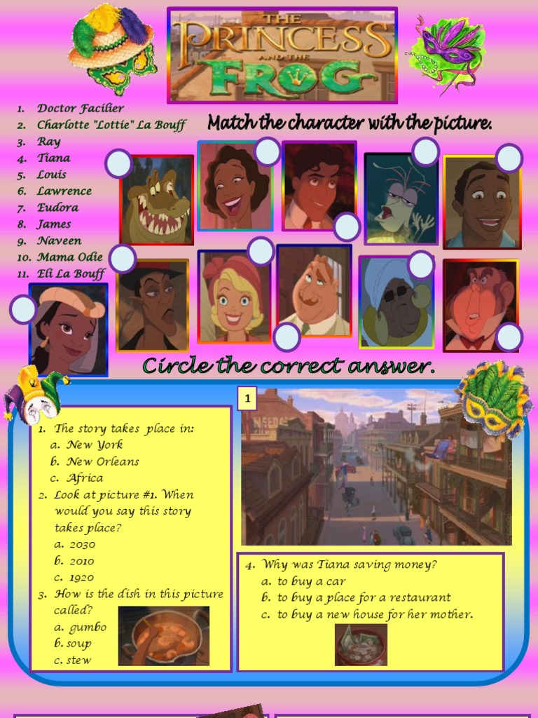 The Princess and The Frog | PDF | Leisure