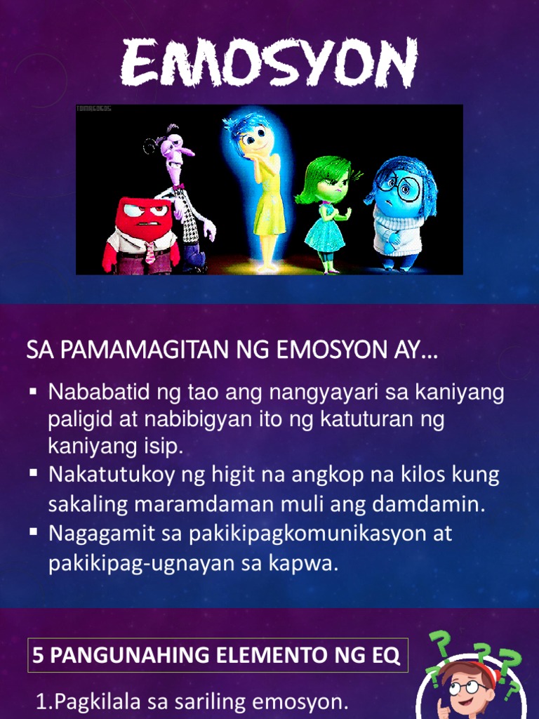 ESP 8 - Emosyon | PDF