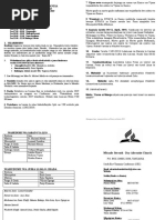 Kanisa 2025 Mpango Kazi | PDF