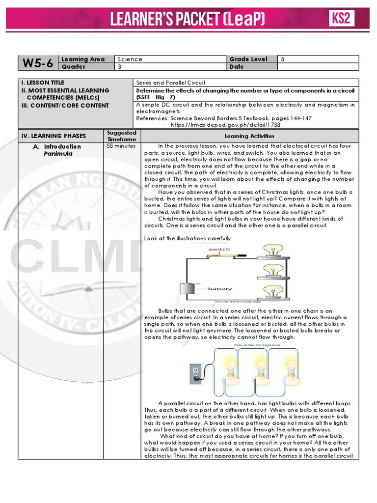 Understanding Series and Parallel Circuits | PDF | Series And Parallel ...