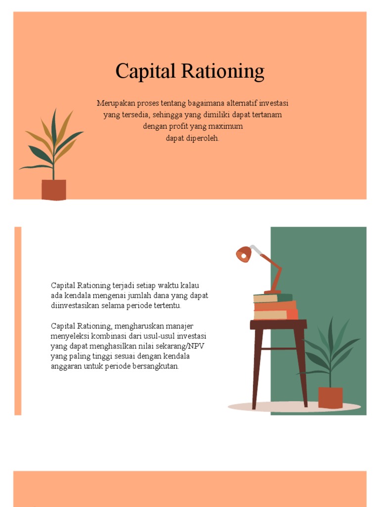 Capital Rationing | PDF