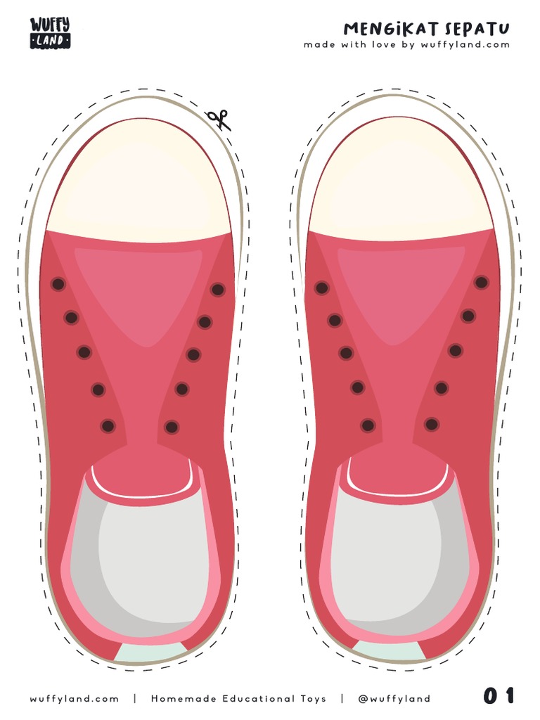 01 - Printable Mengikat Tali Sepatu | PDF