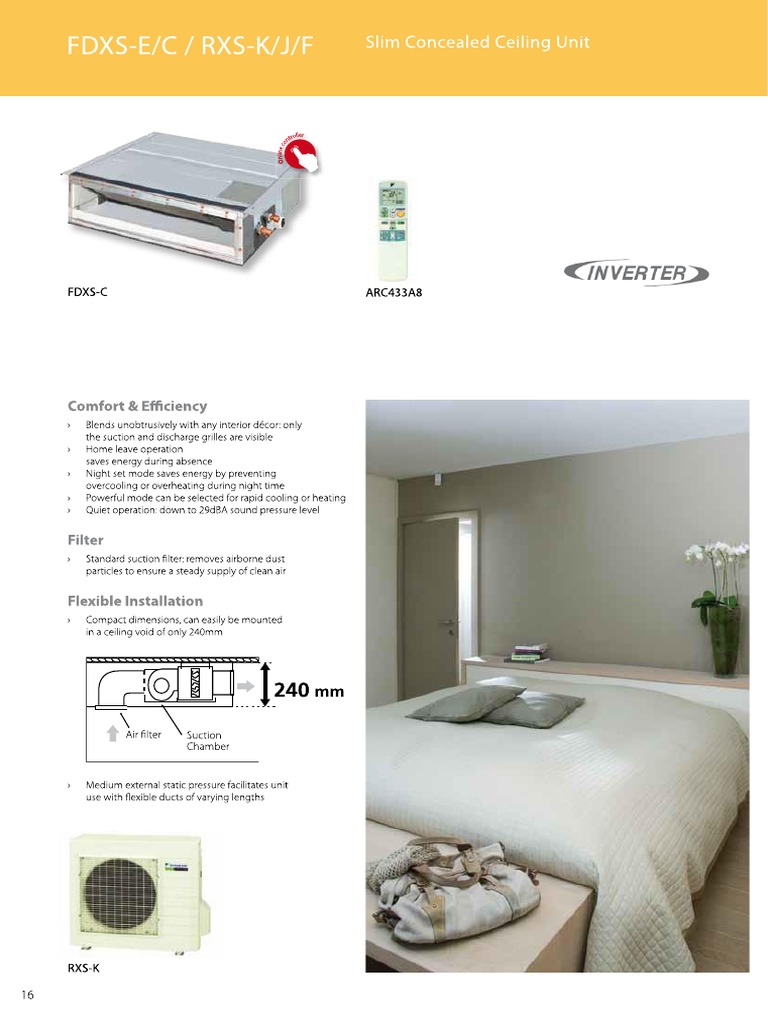 Ceiling Concealed DX Unit | PDF