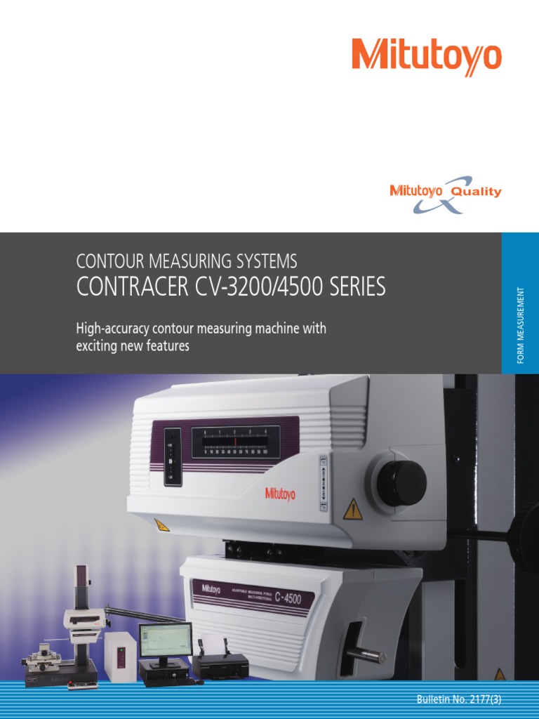 CONTRACER CV-3200/4500 SERIES: Contour Measuring Systems | Download ...
