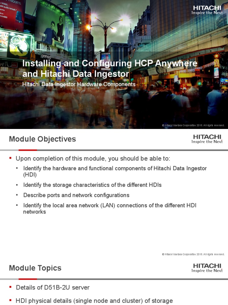 HDI Hardware Components v1-0 | PDF | Hard Disk Drive | Computer Cluster
