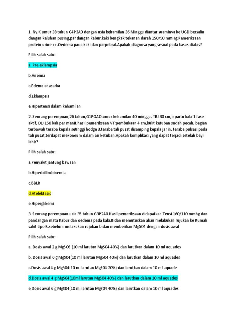 Uts Gadar Jawab-1 | PDF