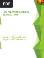 RA 8799 - Securities Regulation Code | PDF | Securities (Finance ...