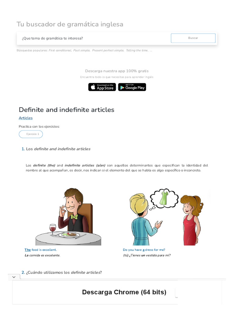 Aprende artículos en inglés fácilmente | PDF | Cookie HTTP