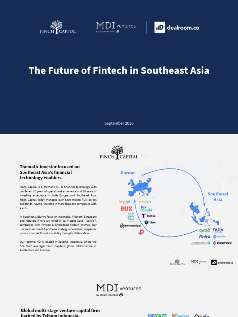 The Future of Fintech in Southeast Asia: September 2020 | PDF | Finance ...
