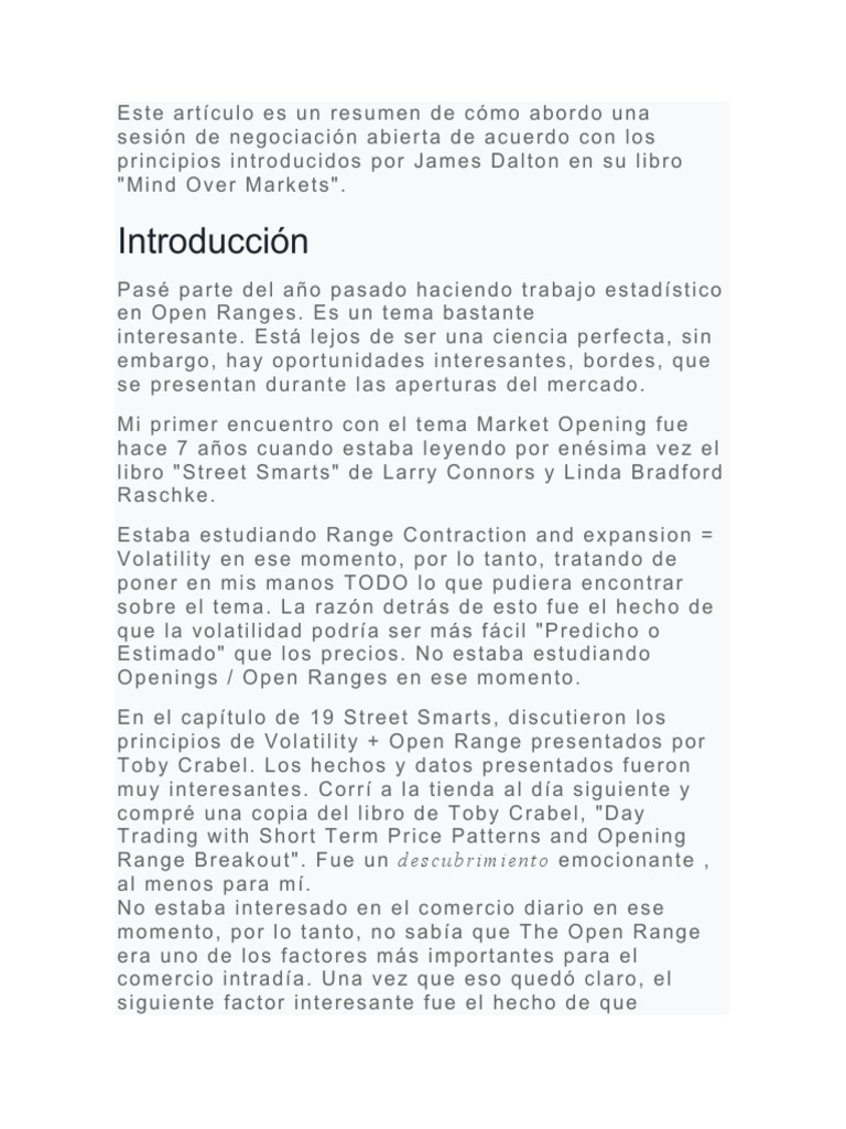 Market Profile | PDF | Mercado (economía) | Precios