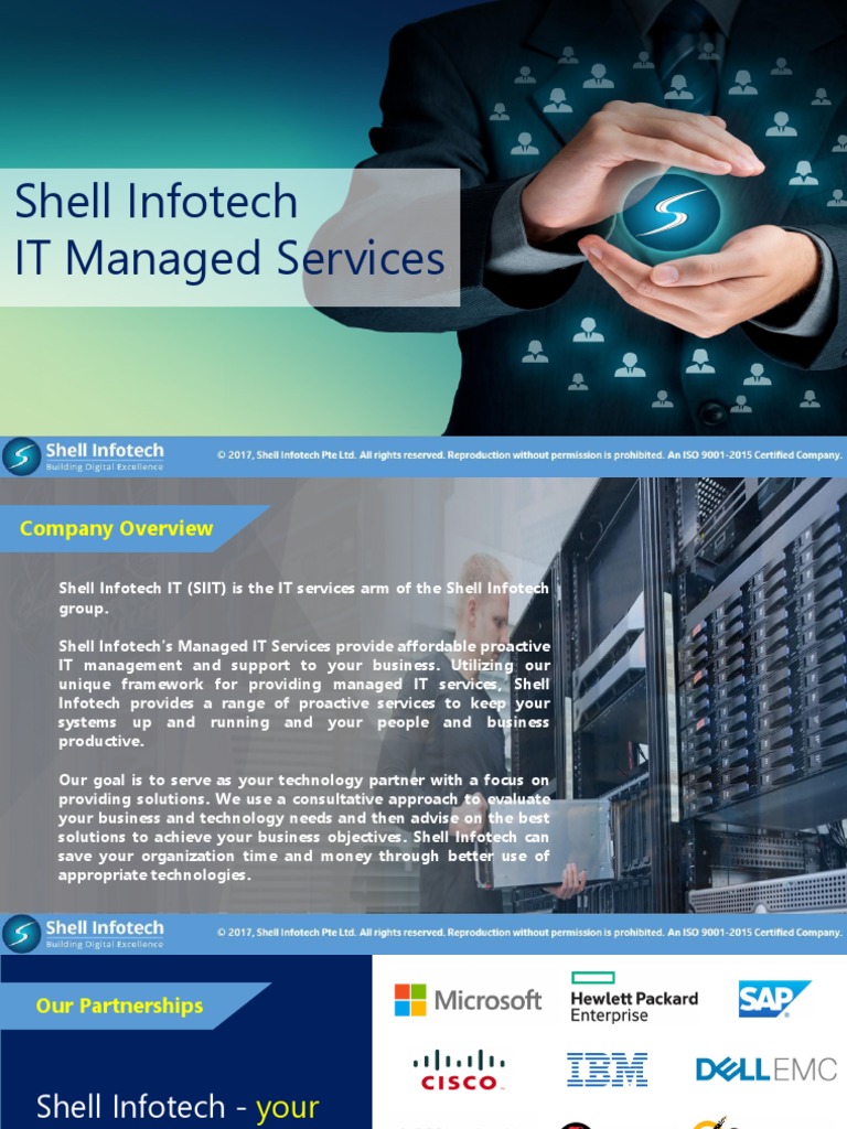 Shell Infotech IT Managed Services | PDF | Cloud Computing | Data Center