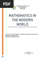 Module 1 - Mathematics in Our World | PDF | Discrete Mathematics | Pattern