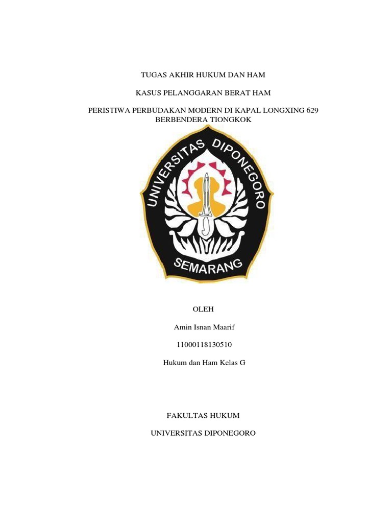 Makalah Penyelesaian Pelanggaran HAM Berat | PDF