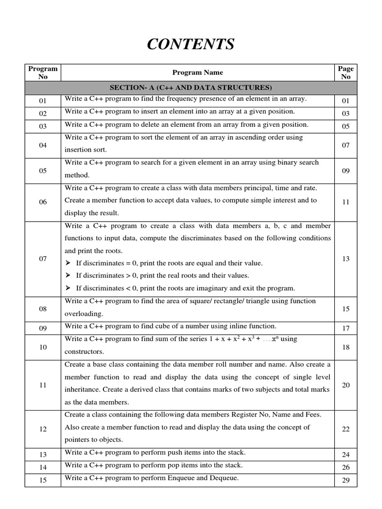 2nd Pu Cs Lab Manual Pdf Pointer Computer Programming Queue Abstract Data Type