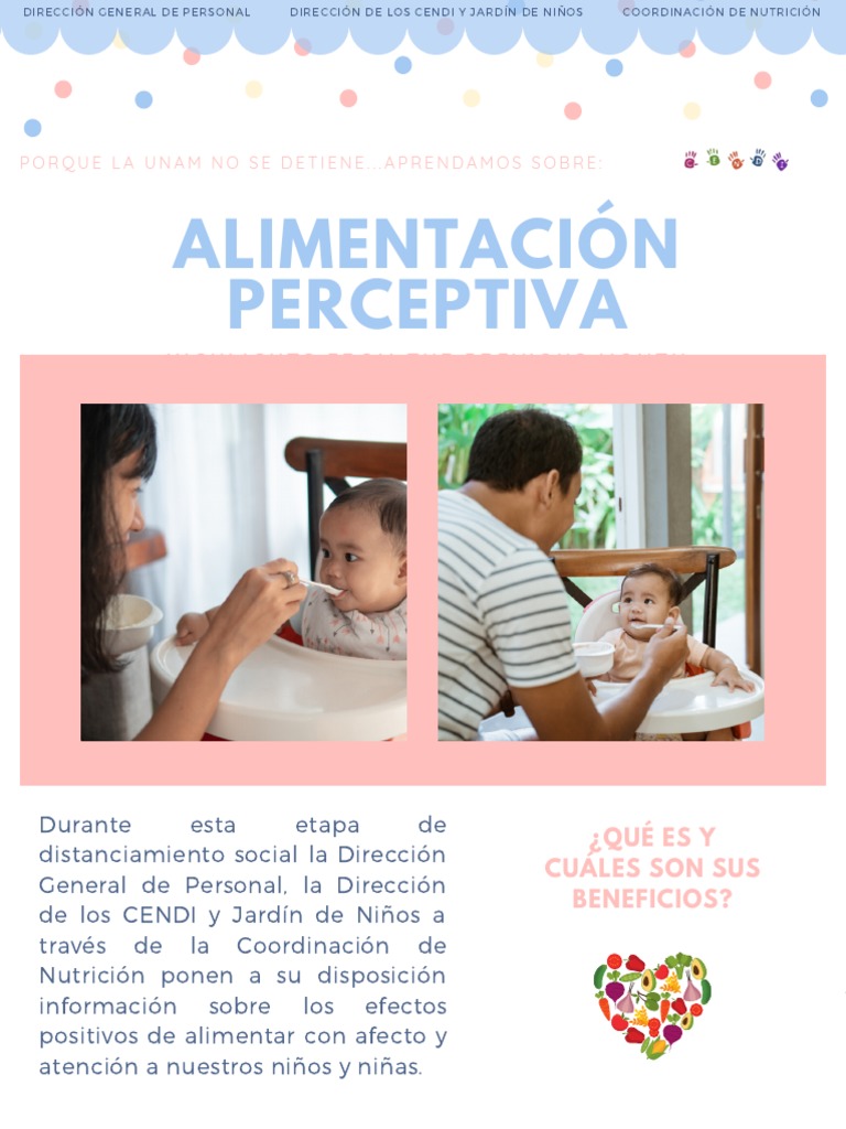 Alimentacion Perceptiva | PDF | Educación de la primera infancia ...