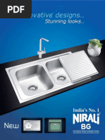 Nirali Kitchen Sinks Cata Cum Pricelist1 | PDF