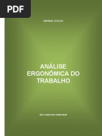 Formulario AET - Modelo - Word | PDF | Tempo | Fatores humanos e Ergonomia