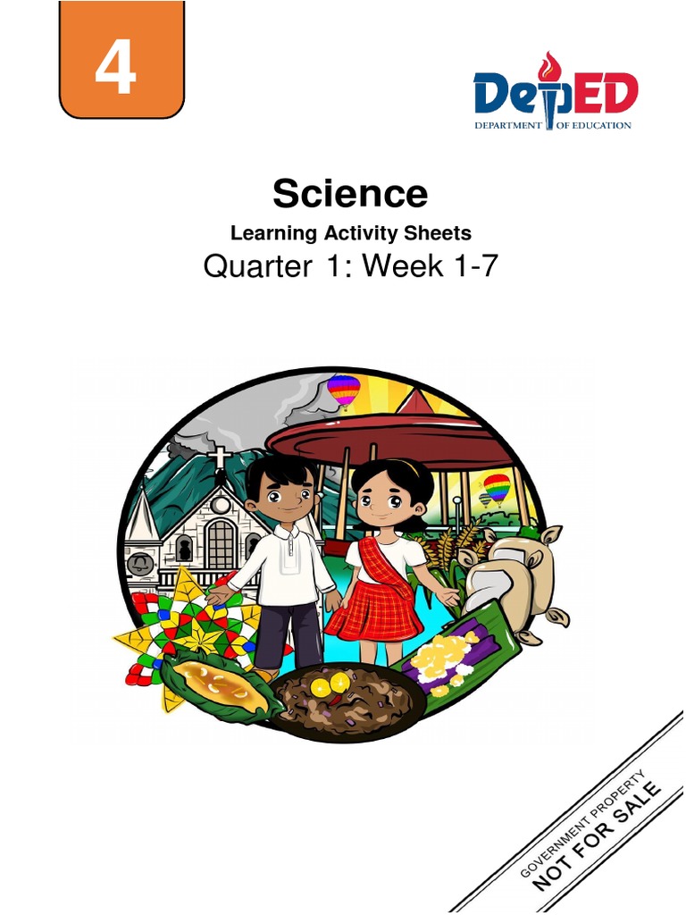 Science - 4-Quarter 1-WEEK 1-7 Final | PDF | Ice | Waste