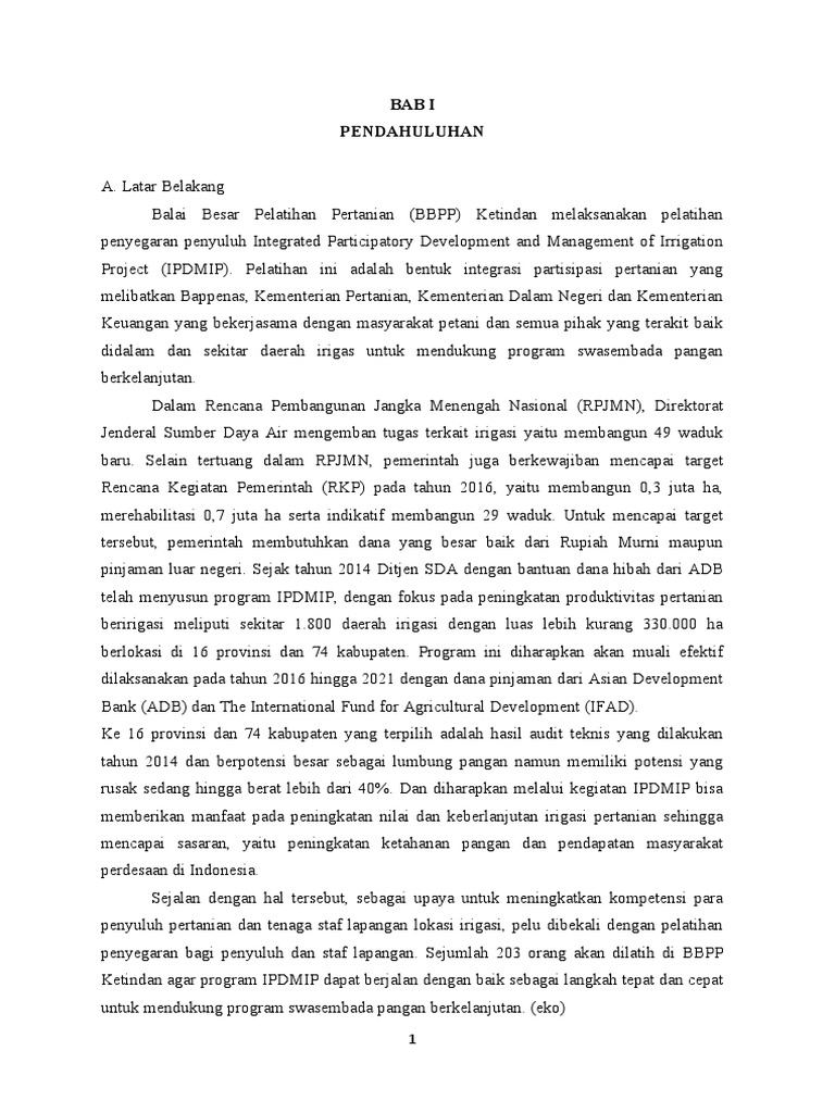 September Laporan Ipdmip | PDF