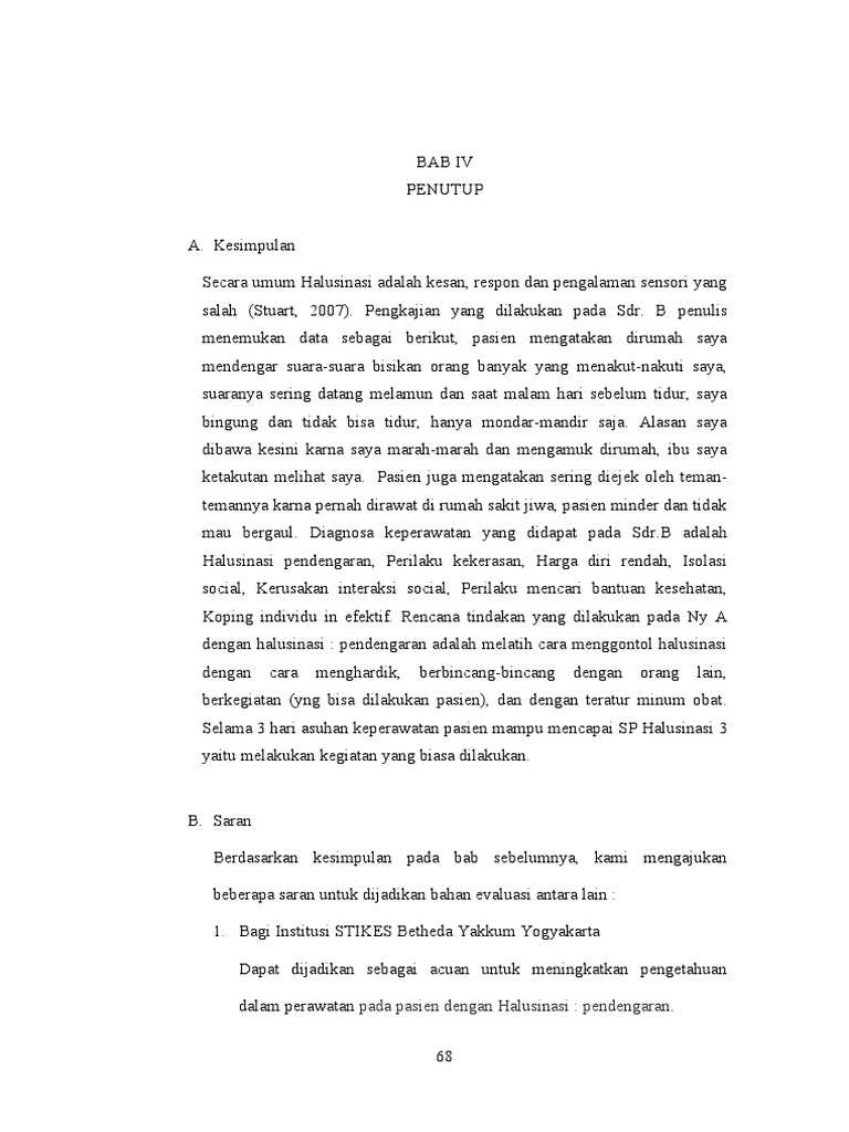 6.bab Iv Penutup | PDF