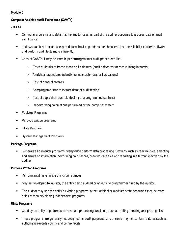 Module 5 Audit CIS | PDF | Audit | Computing Module 5 Audit CIS | PDF | Audit | Computing