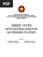Estandardisasyon NG Wikang Filipino | PDF