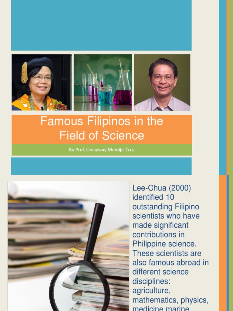 Famous Filipinos in The Field of Science | PDF | Science