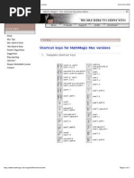 MathType Shortcut Keys Guide | PDF