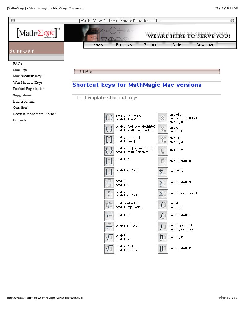 Shortcut Keys For Mathmagic Mac Versions Shortcut Keys For Mathmagic Mac Versions | Download ...