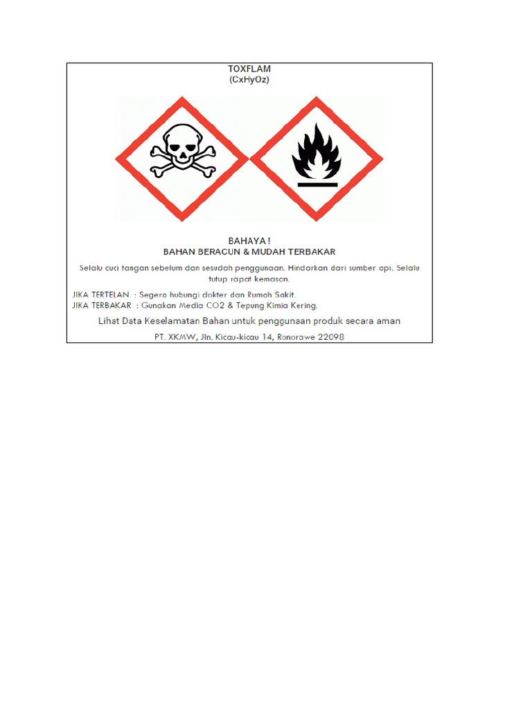 Simbol b3 Hazard | PDF