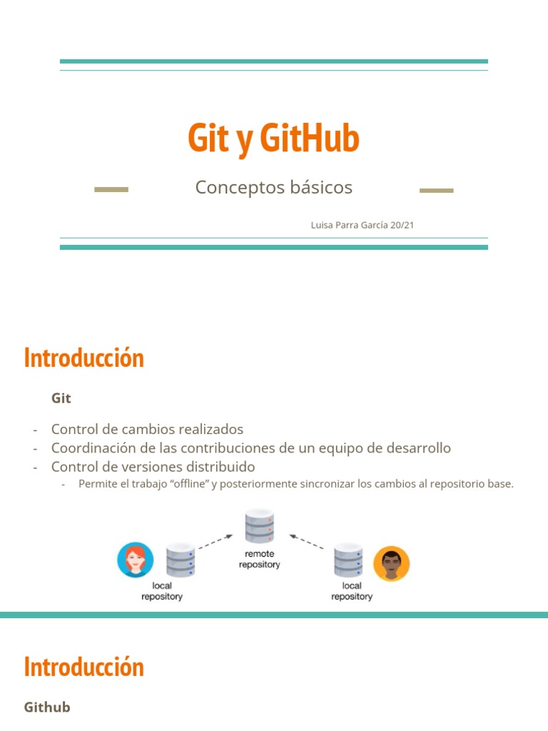 Git y GitHub | PDF | Control de versiones | Programación de computadoras