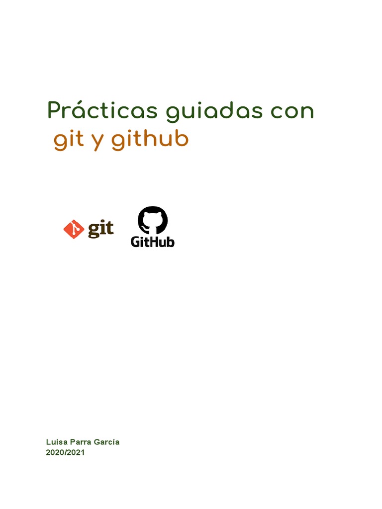 Prácticas Guiadas Con Git y Github | PDF | Archivo de computadora ...
