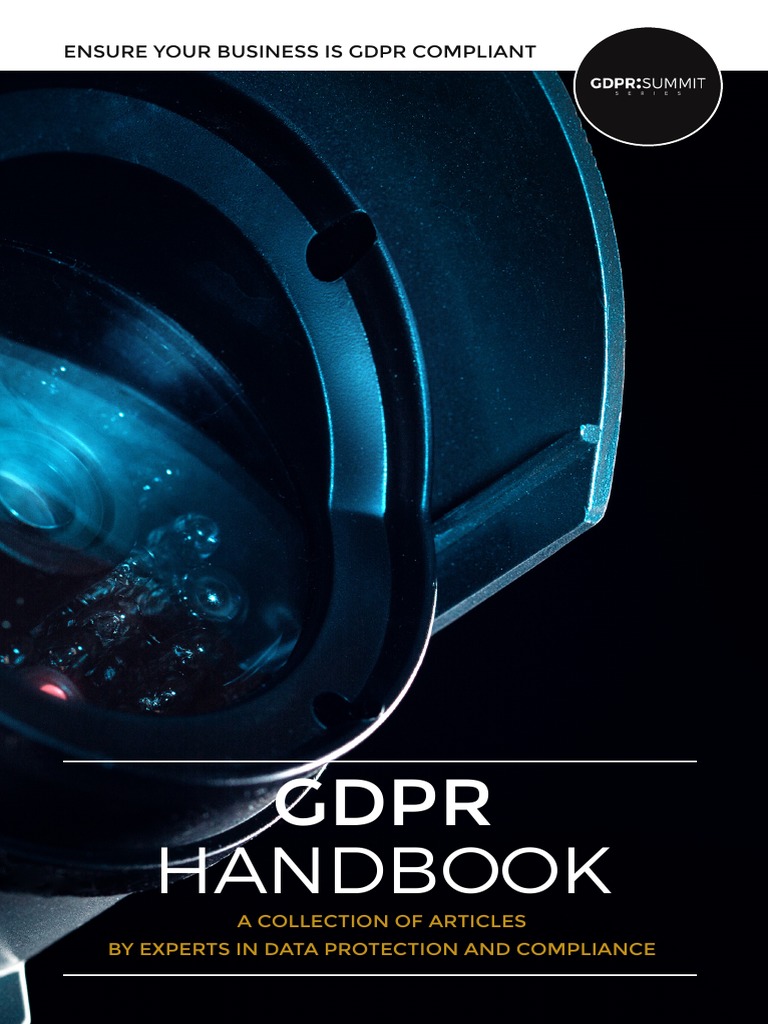 GDPR Handbook | PDF | Information Privacy | Consent