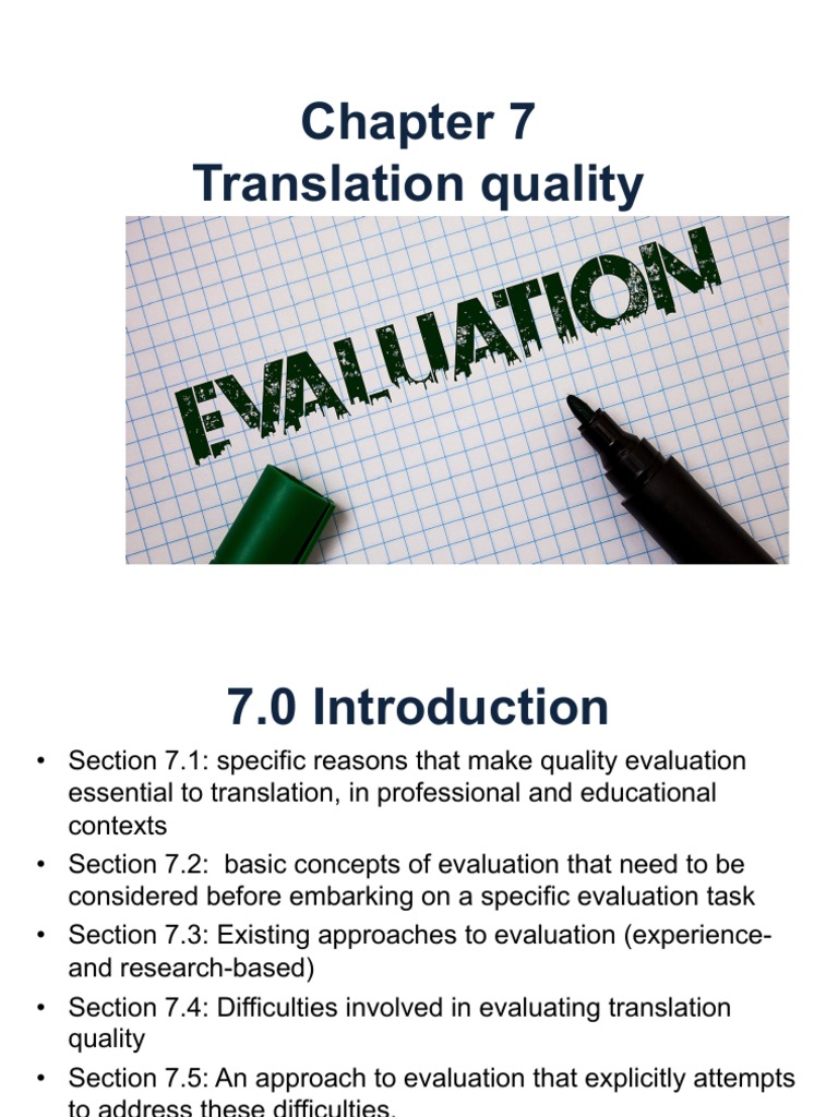Translation Quality Evaluation | PDF | Evaluation | Translations