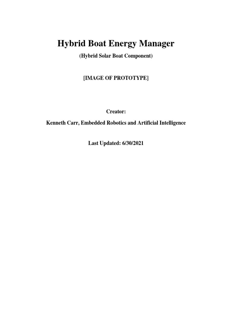 Innovation Brief | PDF | Electric Motor | Hybrid Vehicle