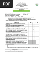 Classroom Observation Tool (COT) | PDF | Curriculum | Learning
