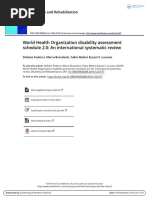 WHODAS 2.0 Scoring and Interpretation Guide | PDF