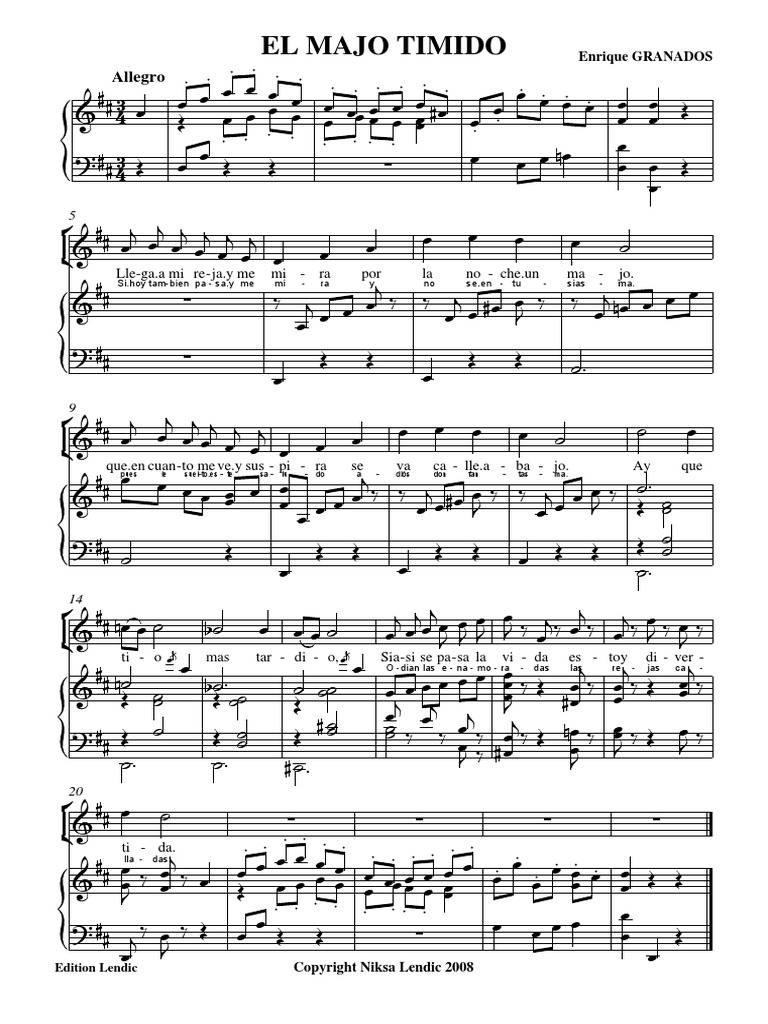 El Majo Tímido | PDF