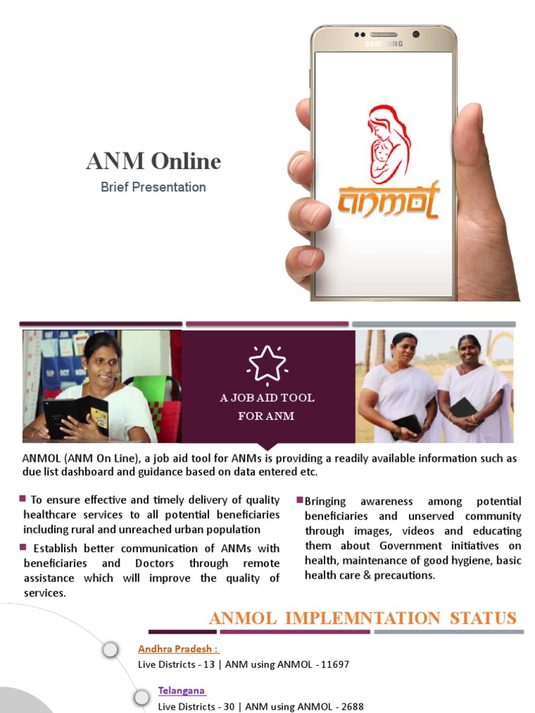ANM Online: Brief Presentation | PDF | Qr Code | Online And Offline