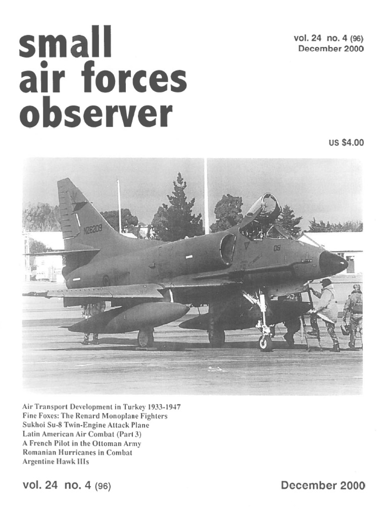 Small Air Forces Observer: Vol. 24 No. 4 | PDF | Aviation | Aircraft